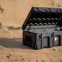 China High Quality 122L Stackable Plastic Gear Box Toolbox Shock and Pressure-Proof Customizable ODM Support for sale