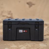 China Rigid 53L LLDPE Plastic Rolling Tool Box Waterproof Transport Case with Custom ODM Support for sale