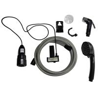 China Latest Portable Rechargeable Shower Pump Set Camping & Hiking Accessories in Plastic Wholesale Price for sale