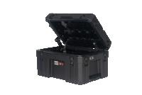 China V5 LLDPE Rugged Storage Case Interlocking Customized 80L Capacity for sale