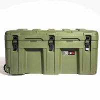 China V5 Rugged Camping Storage Box Interlocking Stackable 150L Capacity for sale