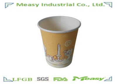 China 6 oz Eco Friendly Disposable Cups 180ml  with Customised Design Flexo Printing for sale