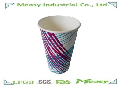 China Single PE Coated Cold Beverage Cups  with 500ml , Coca Cola Paper Cup for sale