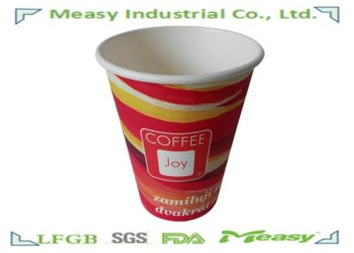 China 300ml - 500ml Coffee Paper Cups , Paper Cups For Hot Coffee for sale