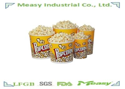 China 64oz Popcorn Paper Containers With Personalised Design Printing for sale