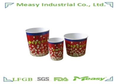 China 130oz  24oz Printed Popcorn Boxes With Custom Pattern Printed for sale