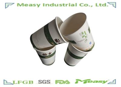 China Food Grade No Odor Flexo Printing Single Wall Paper Cups For Hot Coffee And Tea for sale