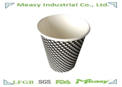 China Takeaway 10oz Popular Paper Coffee Cups 330ml Logo Printed On The Cup Bottom for sale