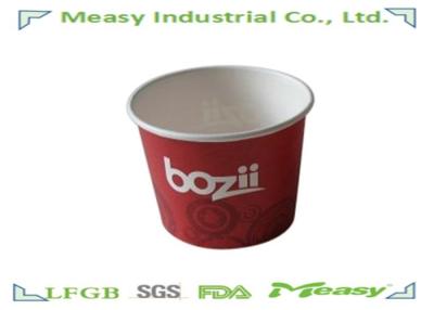 China 16oz Sea Food Disposable Paper Bowl Takeaway Customized Logo Flexo Printing for sale