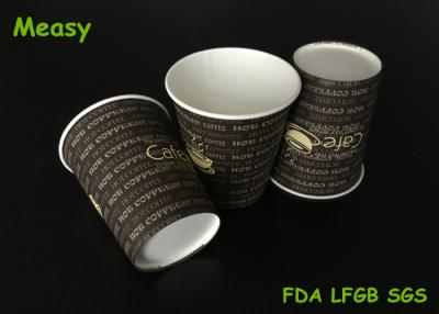 China 8B Prevailing Hot Paper Cups , Letters Printed In Food Grade Ink for sale