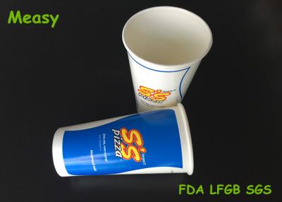China 20oz Double Poly Cold Drink Paper Cups With Logo Printed , Eco - Friendly for sale