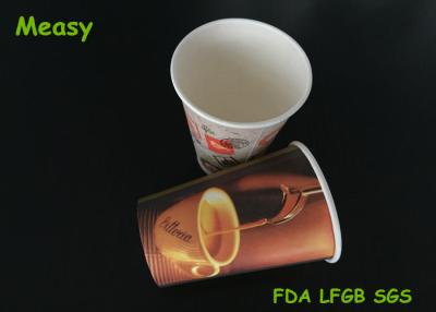 China 12oz Single Wall Paper Cups / Disposable paper coffee cup for Cafe House , 400cc for sale