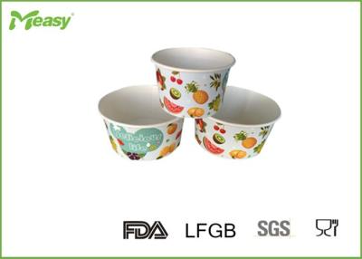 China 10oz / 5oz Various Sizes Ice Cream Paper Cups For dessert , multiple color for sale