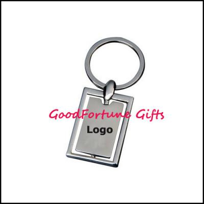China Rotary Zinc Alloy Keyrings keychain promotion gift for sale