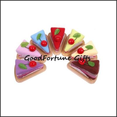 China promotional creative cake design cotton towel wedding birthday festival gift for sale