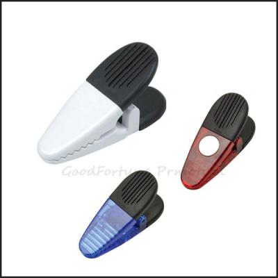 China Printed logo advertising Abs magnetic Big file paper bill material crocodile clip gift for sale