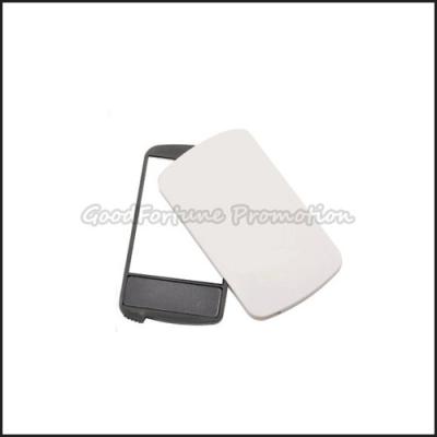 China Hot Sale High Quantity promotional rotary portable make up cosmetic mirror with file gift for sale