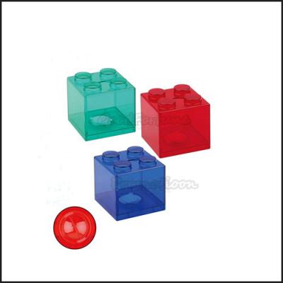 China Hot Sale promotional white Square cubic piggy bank coin case money box savings bank gift for sale