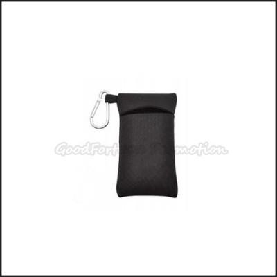 China Hot Sale Eco nylon promotional printed logo mobile ipad iphone holder organizer bag gift for sale