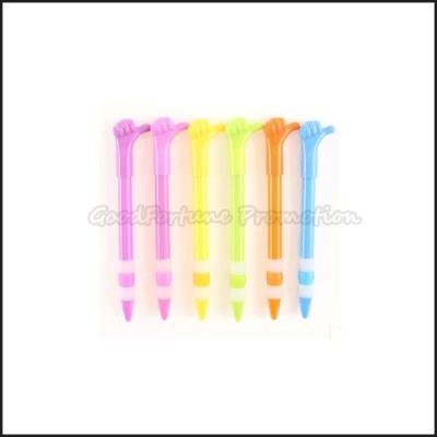 China Hot Sale high quanlity Promotional printed logo Gesture ballpoint pen gift for sale
