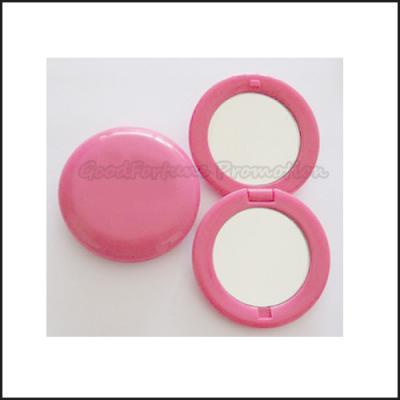 China Hot Sale Promotional printed logo portable fold make up dress mirror business gift for sale
