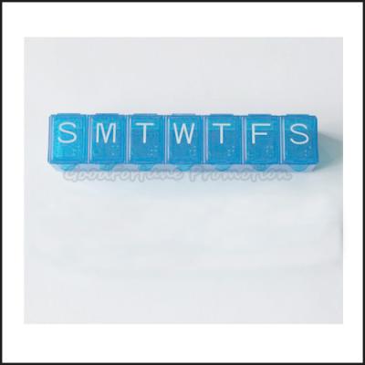 China Hot Sale Promotional printed logo portable pocket pill capsule box case organizer gift for sale