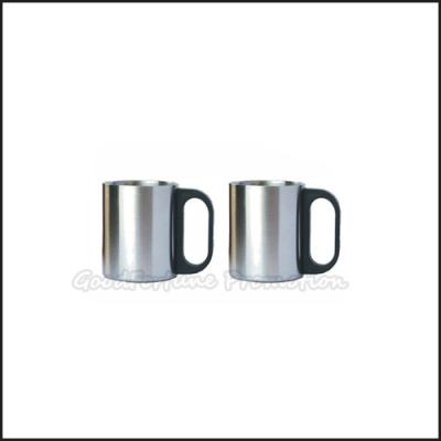 China Promotion printed logo stainless steel coffee sports mug water drink cup bottle for sale