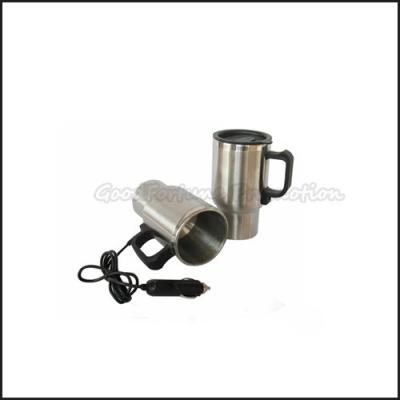 China Promotion car travel stainless steel Electrothermal cup mug water drink cup gift for sale