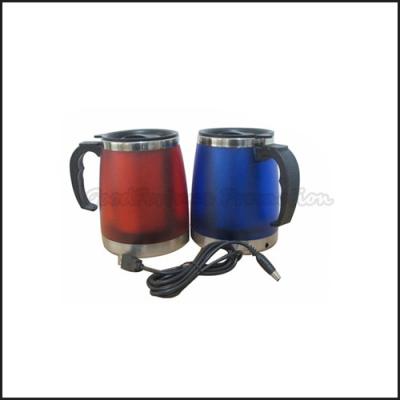 China Promotion usb car travel stainless steel Electrothermal cup mug water drink cup gift for sale