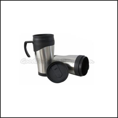 China Promotion printed logo stainless steel coffee sports mug water drink cup bottle for sale