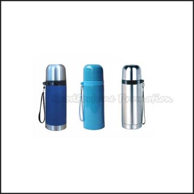 China Promotion printed logo stainless steel coffee sports mug water drink cup bottle for sale