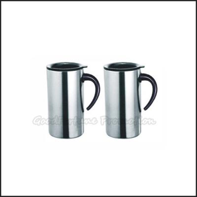 China Promotion printed logo stainless steel coffee sports mug water drink cup bottle for sale