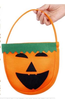 China Cute Pumpkin Shape Reticule For Children of Halloween Party promotion gift for sale