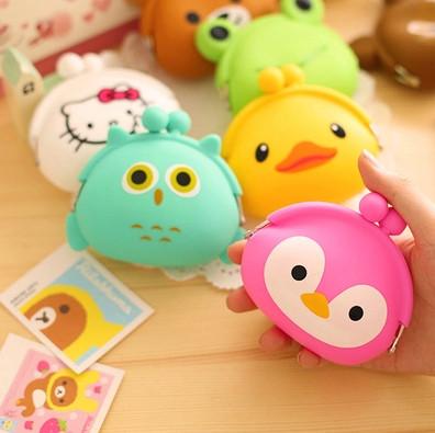 China Lovely Silicone Mini Coin Purse promotion gift for sale