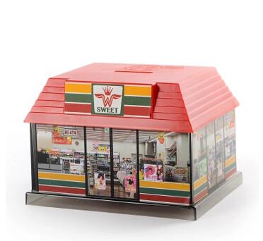 China New promotion gift creative product shopping store house shape saving bank for sale