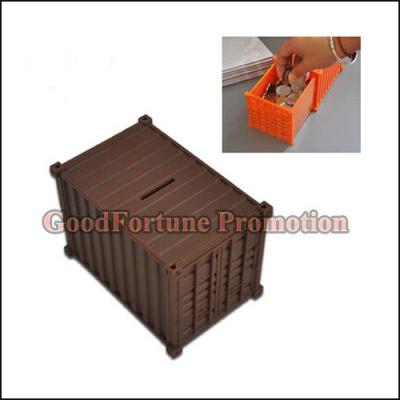 China New promotion gift creative product retro container shape saving bank for sale