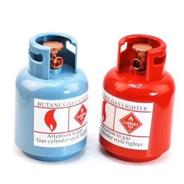 China New promotion gift creative product retro gas tank cylinder holder shape saving bank for sale