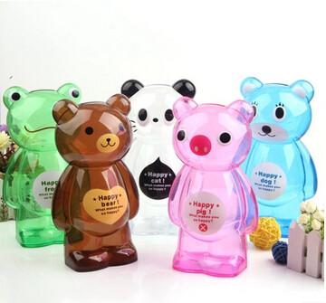 China New promotion gift creative product bear shape saving bank money box for sale