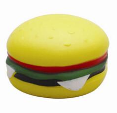 China New promotion gift creative product hamburger Stress Ball customed logo for sale