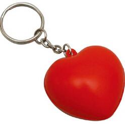 China New promotion creative product heart Stress keyring customed logo for sale