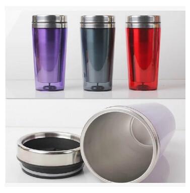 China New creative gift product coloured stainless steel mugs cup for sale