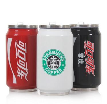 China New creative gift product can double wall vacuum coloured stainless steel mugs cup for sale
