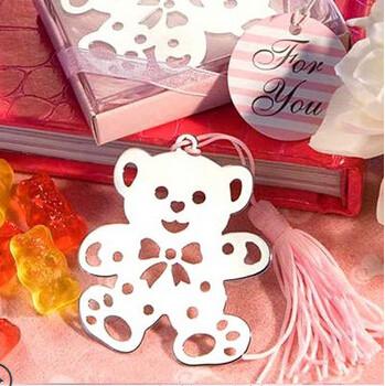 China New creative gift product wedding gift stainless steel bookmark for sale