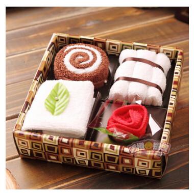 China New creative promotion gift product wedding gift luxury towel for sale