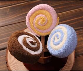 China New creative promotion gift product wedding gift Sugar roll towel for sale