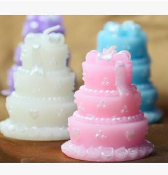 China New creative promotion gift product wedding gift party festival cake candle for sale