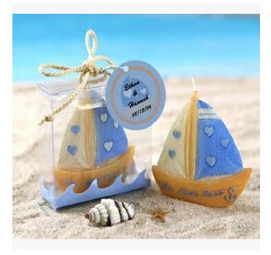 China New creative promotion gift product wedding gift party festival ship candle for sale