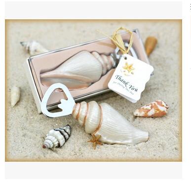 China New creative promotion gift product wedding gift Conch bottle opener for sale