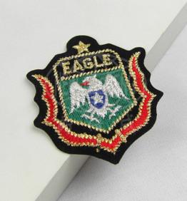 China New promotional customed logo cloth Embroidery patch sports badge club outdoor activity for sale
