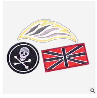 China New promotional customed logo cloth Embroidery patch sports badge club outdoor activity for sale
